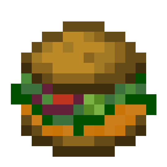 Chicken Burger Item Texture Novaskin